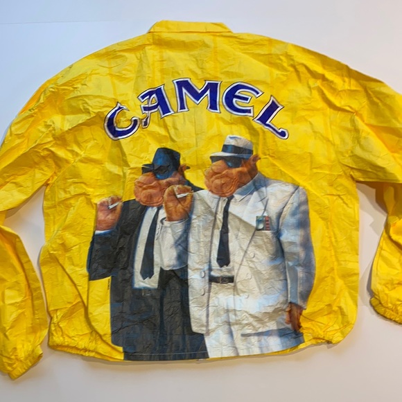Camel | Jackets & Coats | Camel Xlarge 4446 Joe X Cigarettes Yellow ...